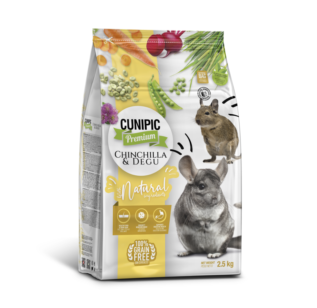 Alimento Premium para Chinchilla & Degú Cunipic | Cunipic